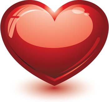 3d Heart Vector, Heart Vector Ai Illustrator, Photoshop Heart Design Ai ...