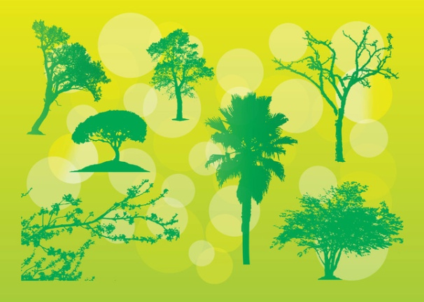 Free Tree Vector (AI & EPS) (4.03 MB) - WooVector