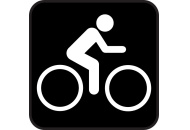 Map Symbols Bike Clip Art (SVG & ODG) (51.65 KB) - WooVector