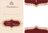 Free Vector Wedding Card Border Design (1,000+ Vectors) - WooVector